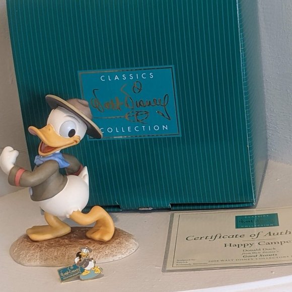 Disney | Art | Happy Donald Duck Happy Camper Good Scout 208 Disney ...